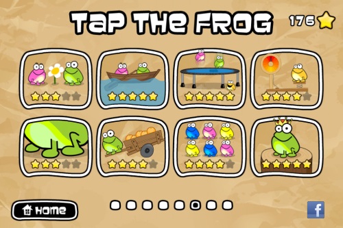 Tap The Frog: Doodle App für iOS und Android