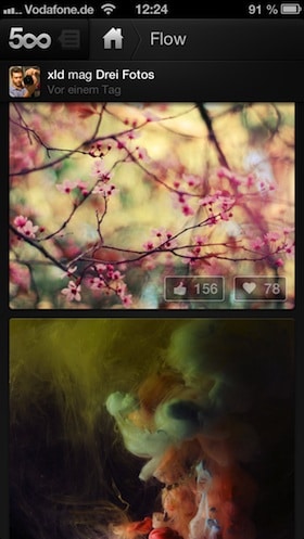 500px - die Plattform für Fotografen - Check-App