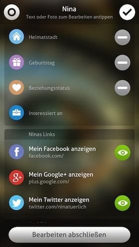 Circle App für iOS und Android