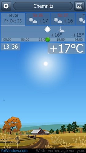 YoWindow - Das Fenster auf deinem Smartphone - Check-App