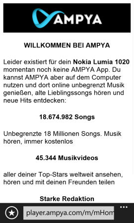 Ampya Musikstreaming im Check - Check-App