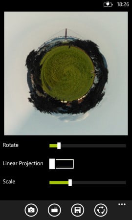Tiny Planets PRO mit dem Lumia 1020 - Check-App
