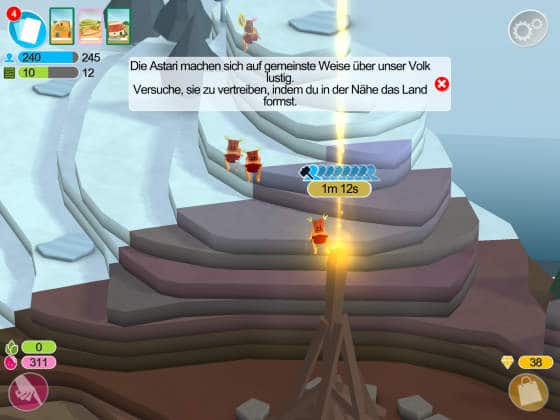 Godus - Am 8. Tag schuf Gott eine App - Check-App