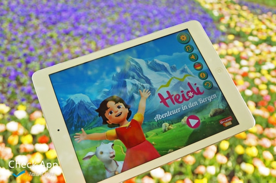 Gewinnspiel zur neuen „Heidi: Abenteuer in den Bergen“ App - Check-App
