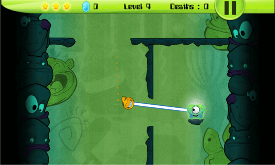 Durch das Labyrinth mit Monster Playground - Check-App