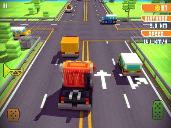 Blocky Highway - Auf der Überholspur ist noch Platz - Check-App