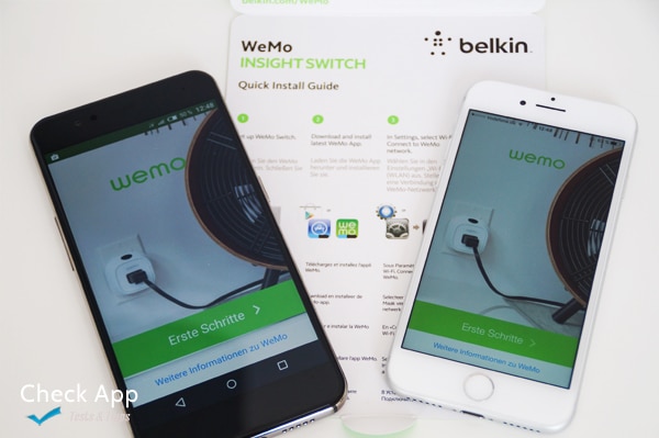 WeMo Insight Switch von Belkin vorgestellt - Check-App
