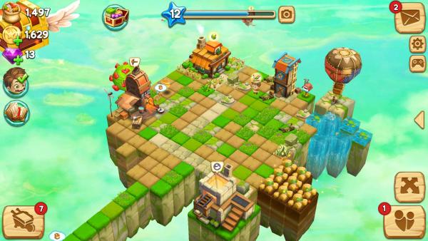 Cube Farm 3D: Harvest Skyland - Check-App