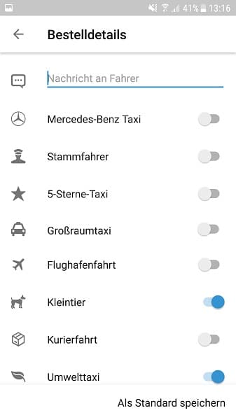 Sicher durch die Großstadt mit mytaxi - Check-App