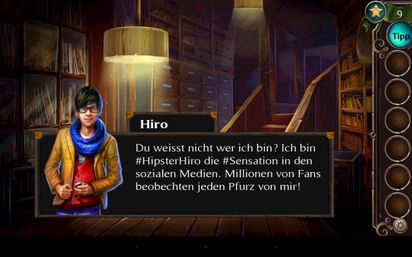 Lösung von Adventure Escape: Time Library - Check-App