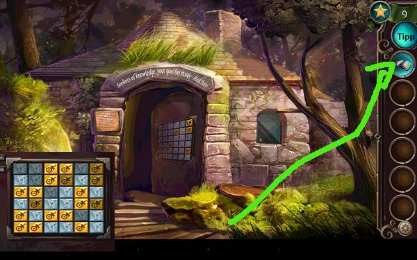 Lösung von Adventure Escape: Time Library - Check-App