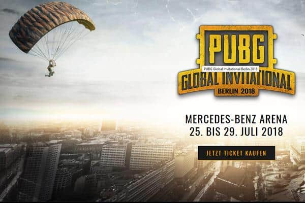 PUBG Global Invitational 2018 in Berlin - Tickets erhältlich - Check-App