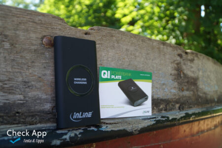 Mit Qi Power unterwegs - Die Qi-Plate Powerbank von inLine - Check-App