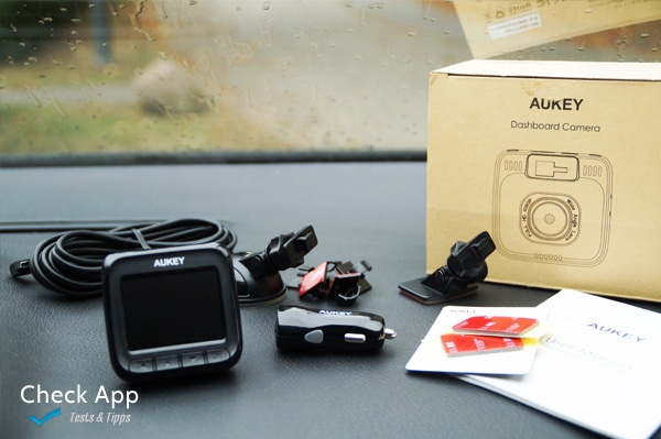 Immer sicher unterwegs mit der Dashcam von Aukey - Check-App