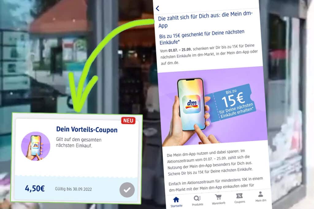 Mein dm-App: 15 Euro Coupon kommt nicht? Wo du ihn findest! - Check-App