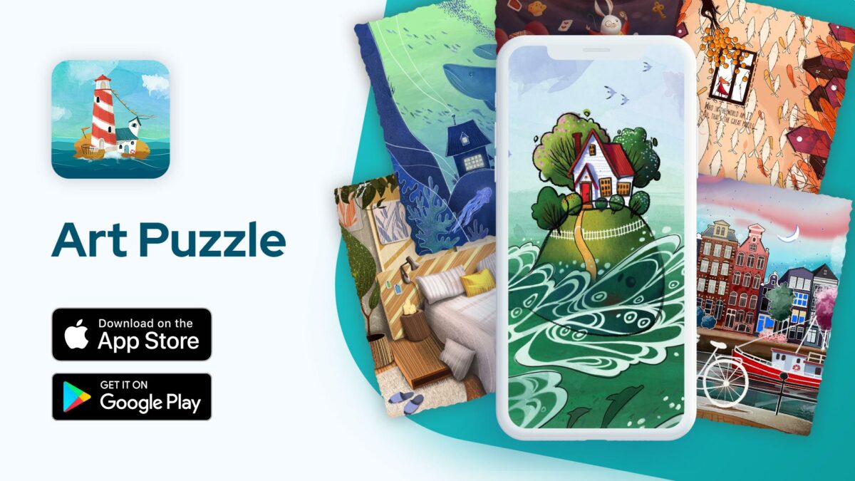 Art Puzzle App spielen und schieben - Check-App