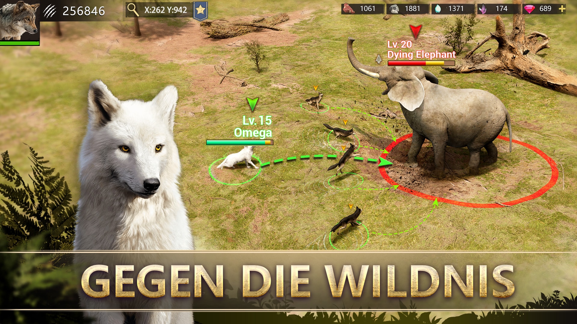 Neue Codes für Wolf Game: Wild Animal Wars - Check-App