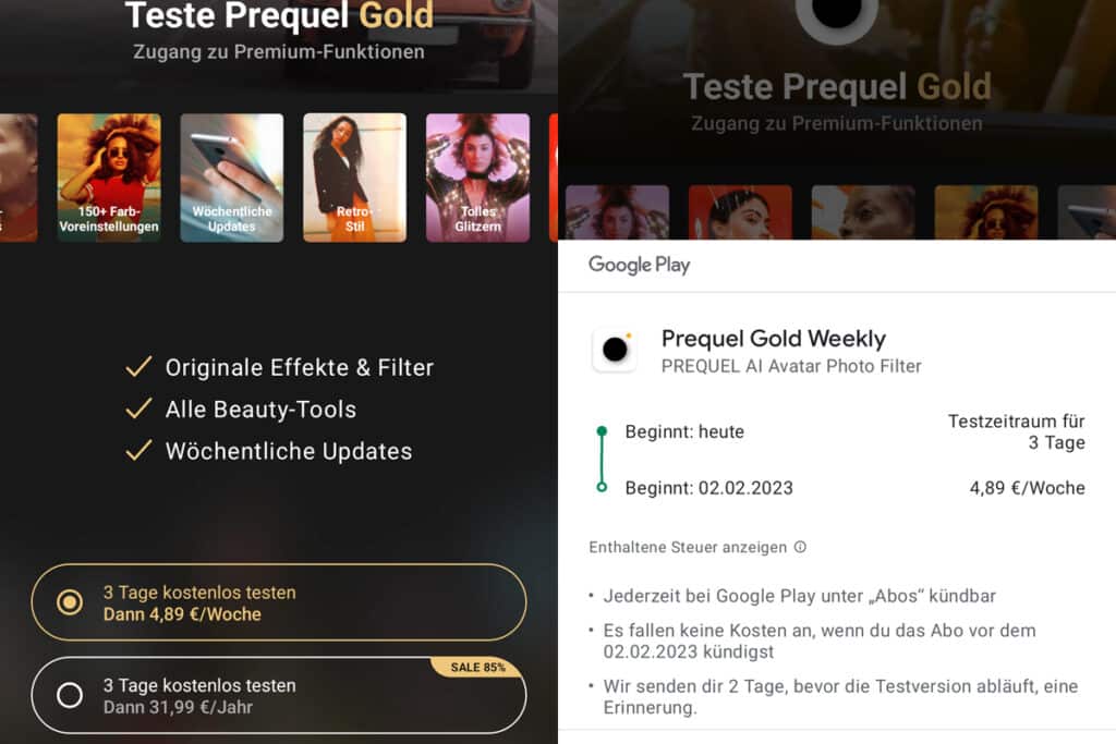 Prequel App kann mit KI mehr als die Werbung auf TikTok verspricht ...