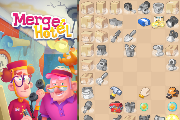Checke ein beim Merge Hotel: Family Story - Check-App