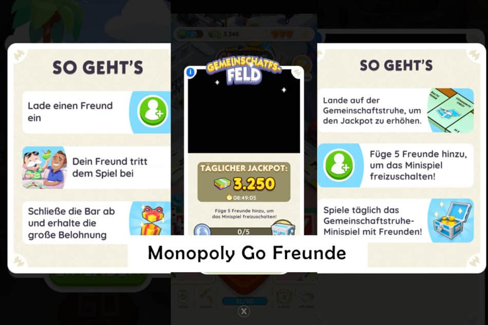 MONOPOLY GO! Freunde findest du hier - Check-App