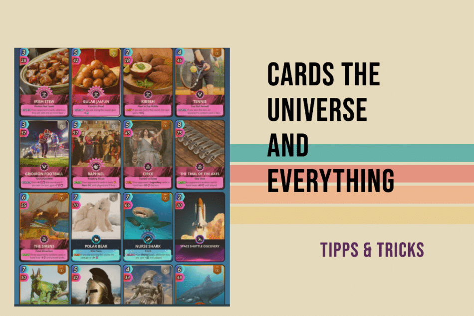 Du und Deine CUE-Karten: Ein Guide für Meisterstrategien, Tauschhandel ...