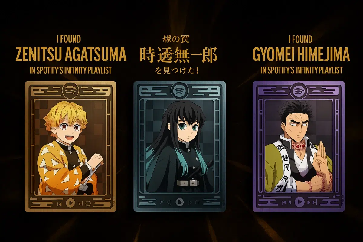 Demon Slayer in der Spotify App: Infinity Castle Easter Egg sorgt für ...