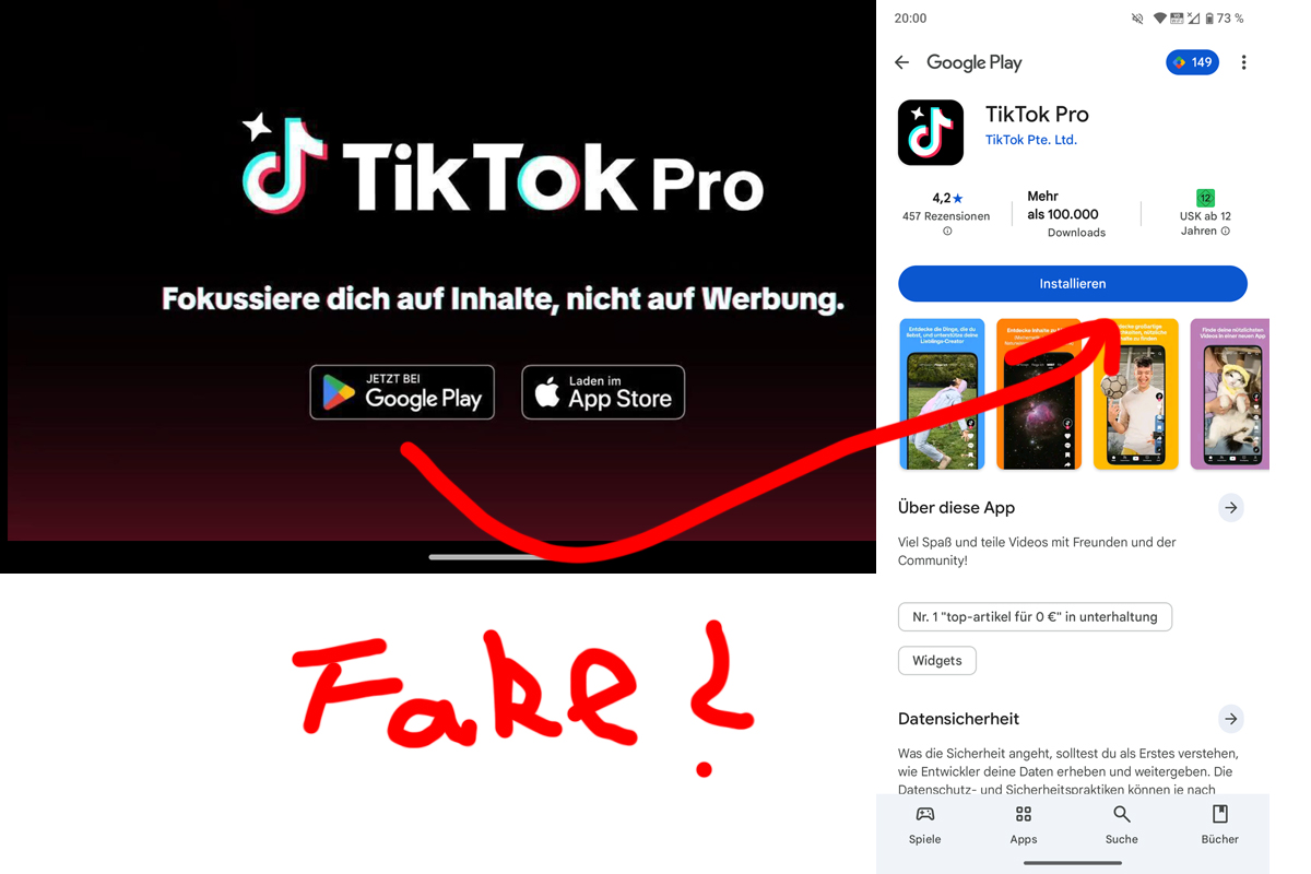 TikTok Pro: Was die neue App wirklich ist – und wie ChatGPT alles abgestritten hat - Check-App